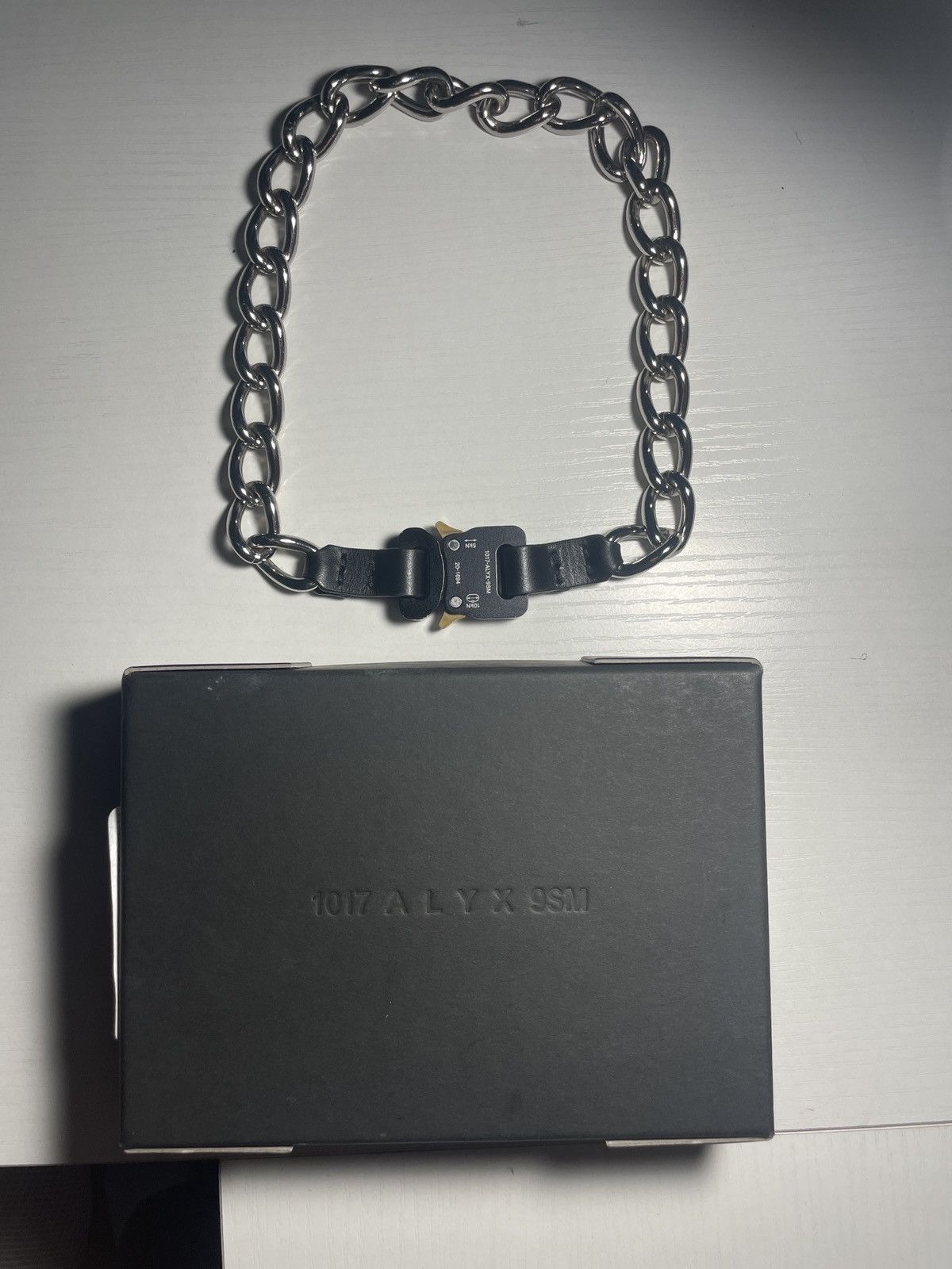 1017 ALYX 9SM × Alyx × Givenchy Alyx Chain Necklace With Leather ...