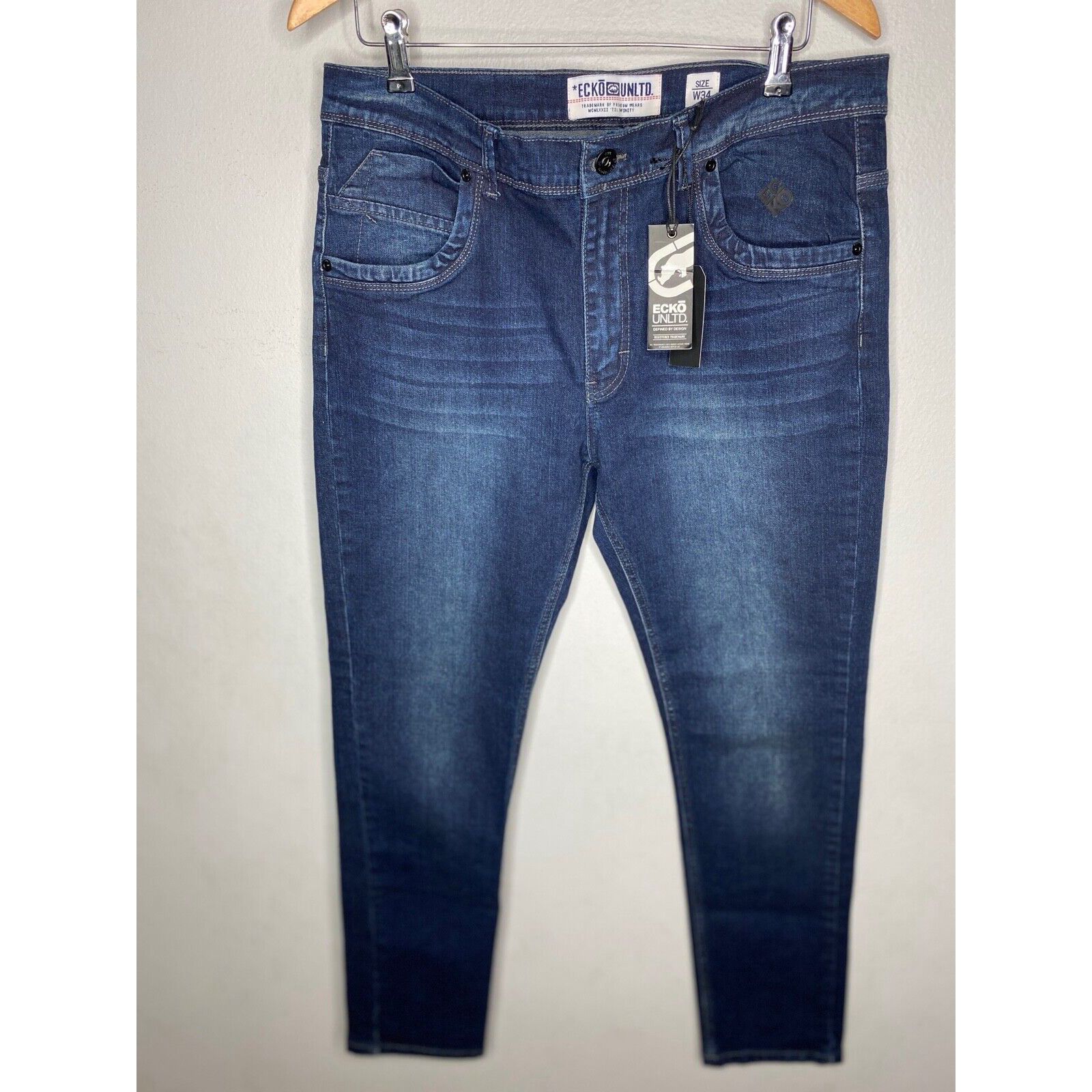 Ecko Unltd. New Ecko Unltd Denim Jeans Pants Men's Size 34 Blue | Grailed