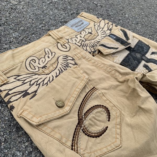 Streetwear Red Paper wings Emblematic Embroidery Travis Scott Style ...