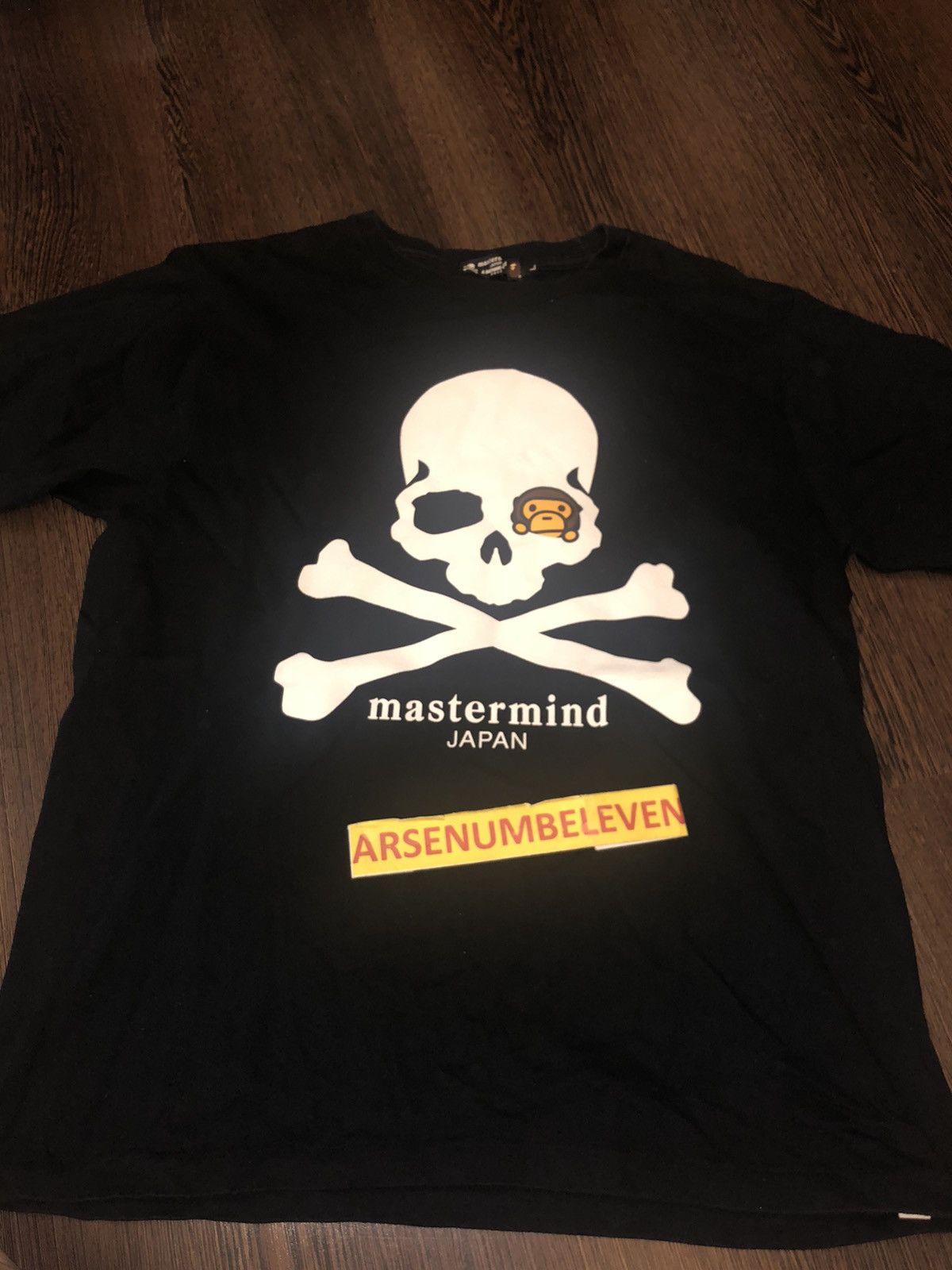 Bape × Mastermind Japan Bape mastermind Tokyo first OG large baby Milo ...