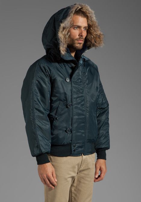 I. Spiewak And Sons N2B Navy Short Snorkel Parka | Grailed