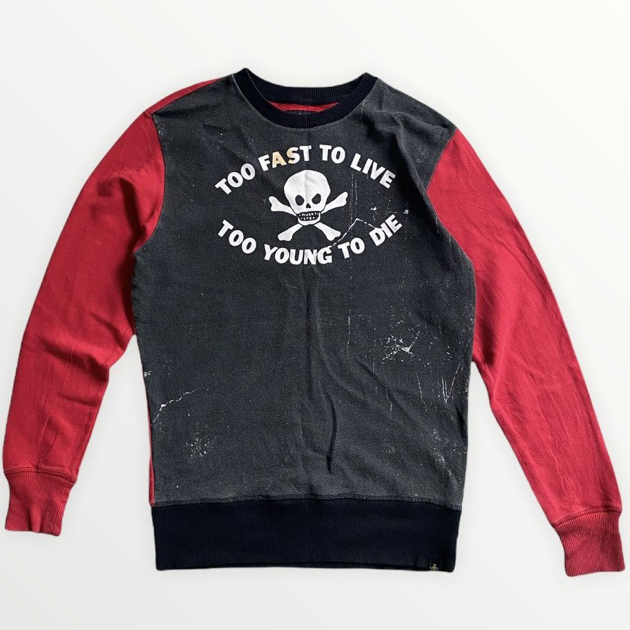 Vivienne Westwood Too Fast To Live Too Young To Die Sweater Fit S | Grailed
