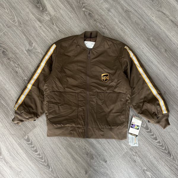 Workers Brown UPS Bomber jacket | Grailed