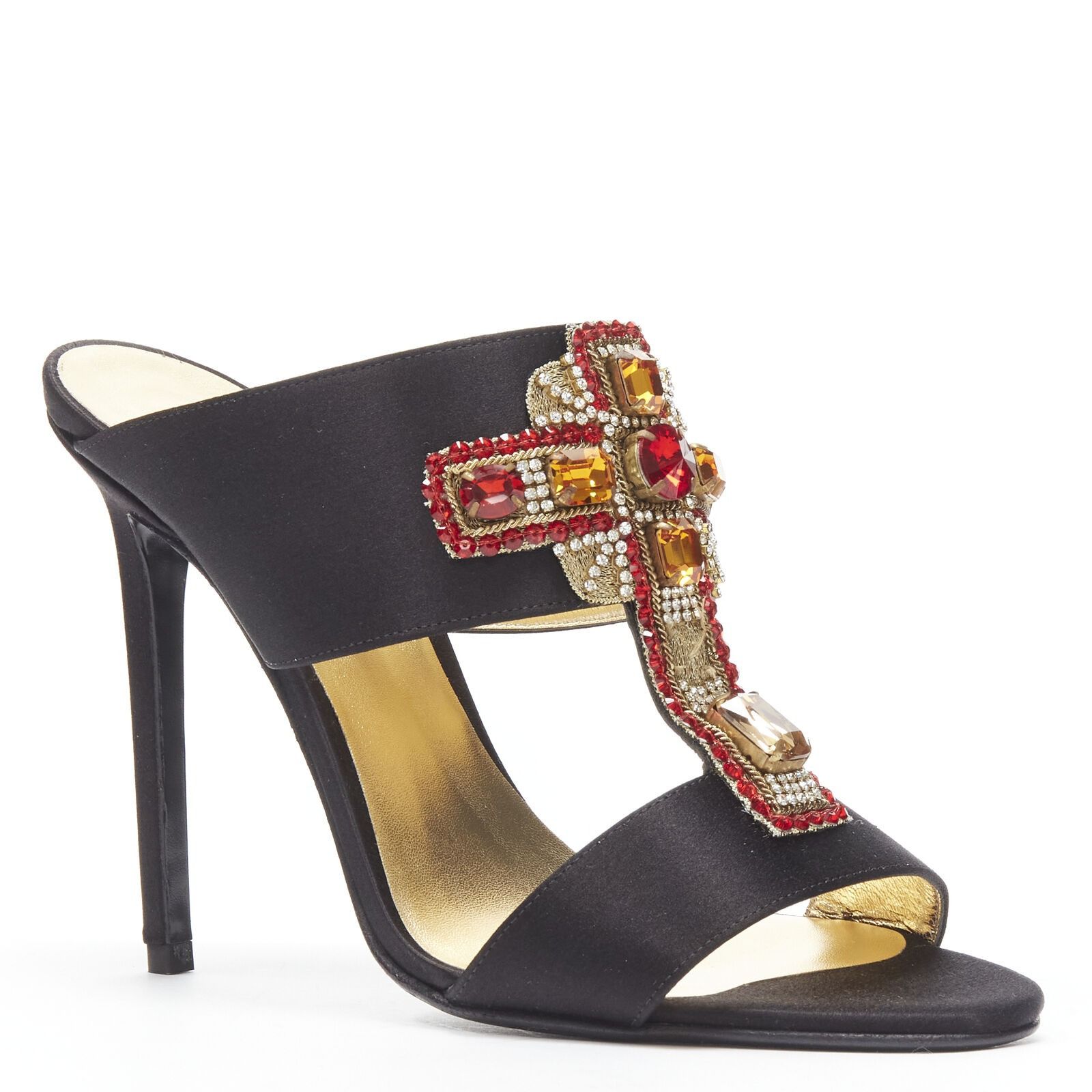 Versace new VERSACE 2018 Tribute Byzantine Cross Jewel crystal black ...