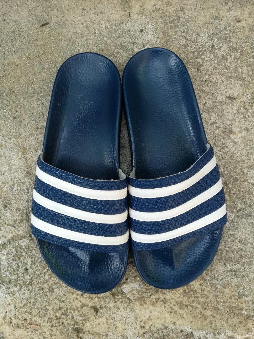 Adidas × Streetwear × Vintage 90s Adidas Adilette Slides Made in ...