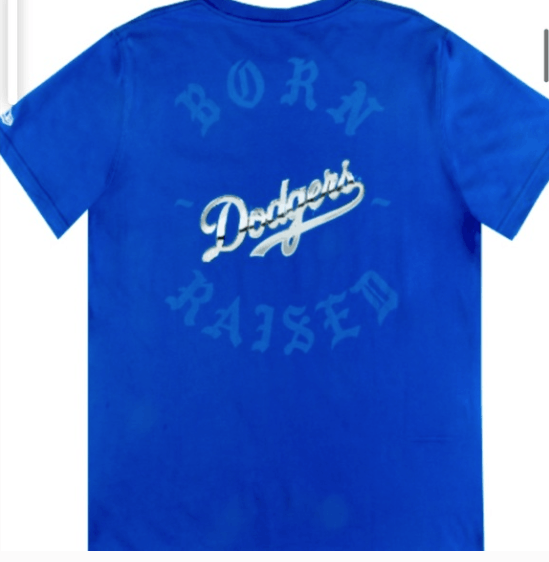 Born X Raised BORN X RAISED + DODGERS SCRIPT TEE: DODGER BLUE | Grailed
