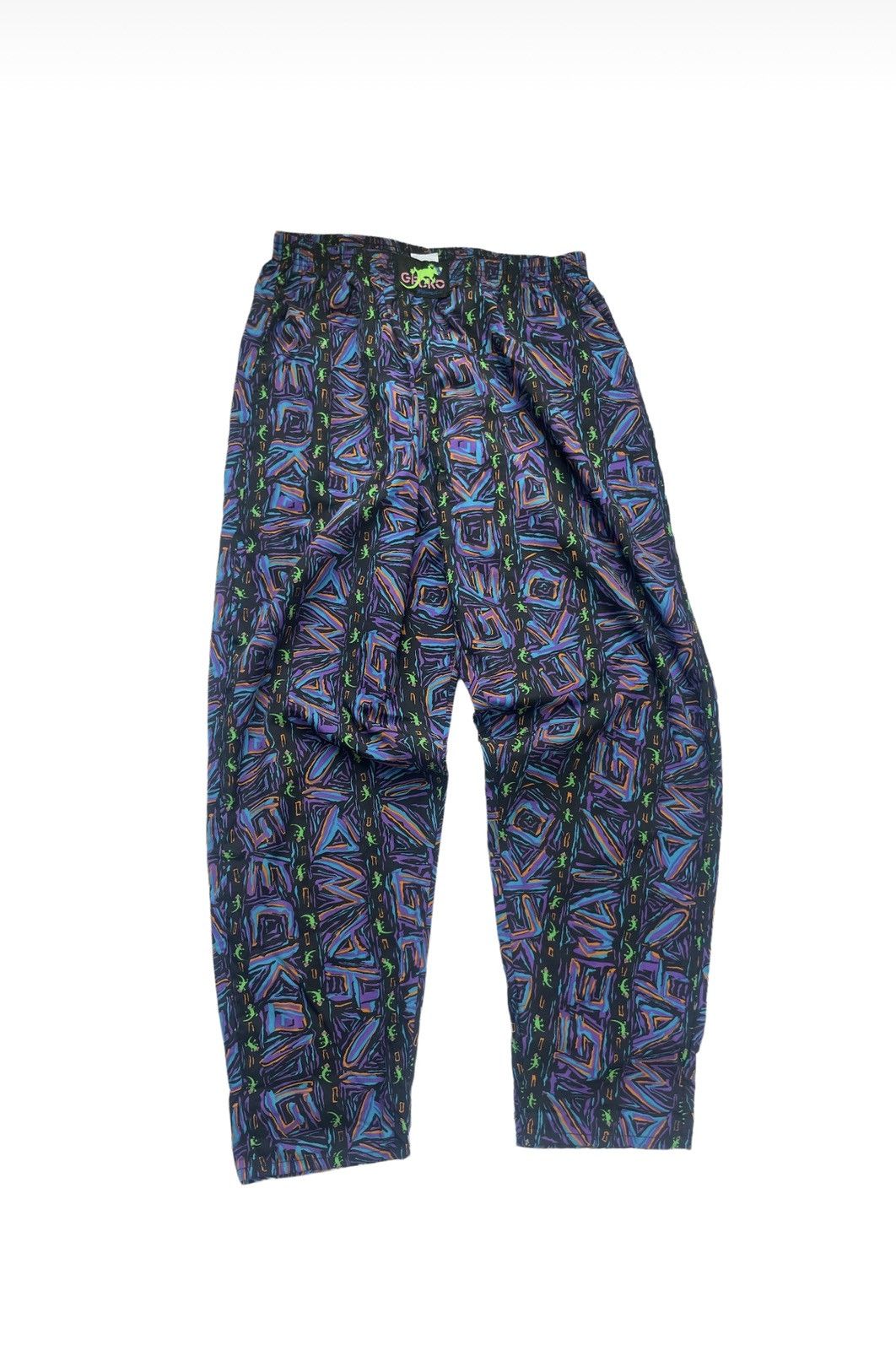 Vintage Vintage Gecko Hawaii AOP Baggy Pants 90s Size XL | Grailed