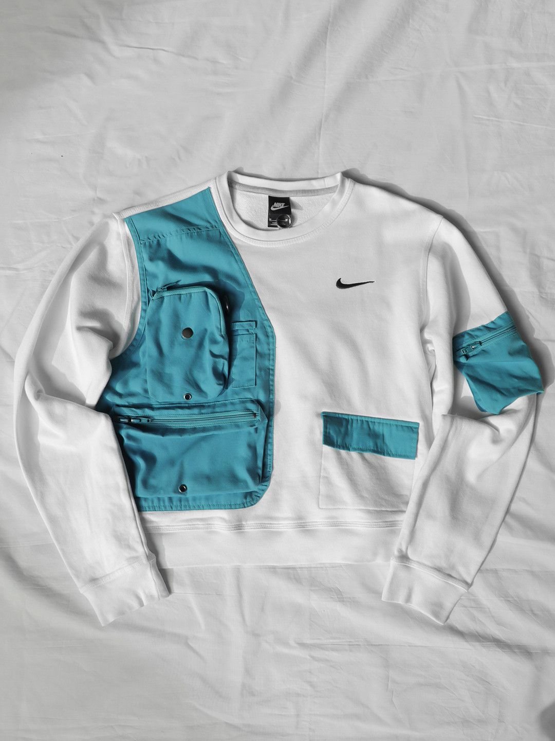 Nike Reworked Nike Tactical Crewneck Vest | Grailed