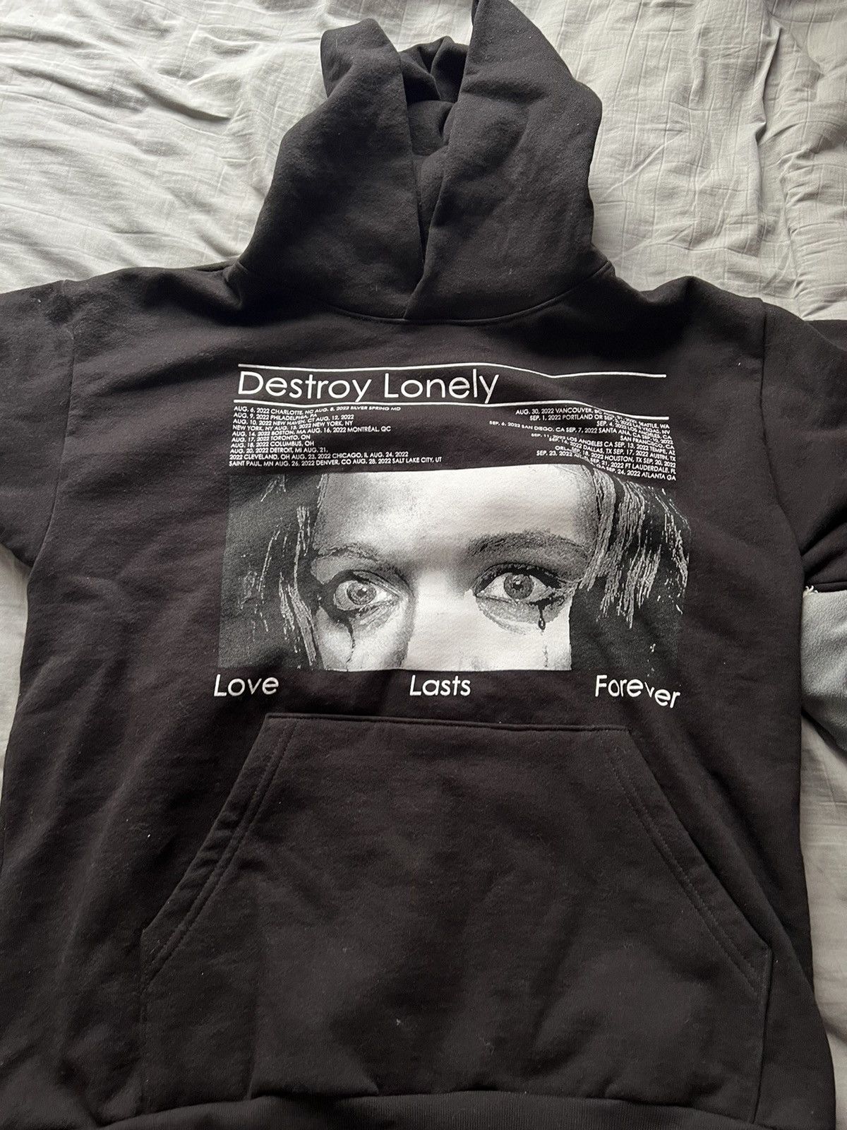 Actual Hate × Playboi Carti × Tour Tee Destroy lonely tour merch | Grailed