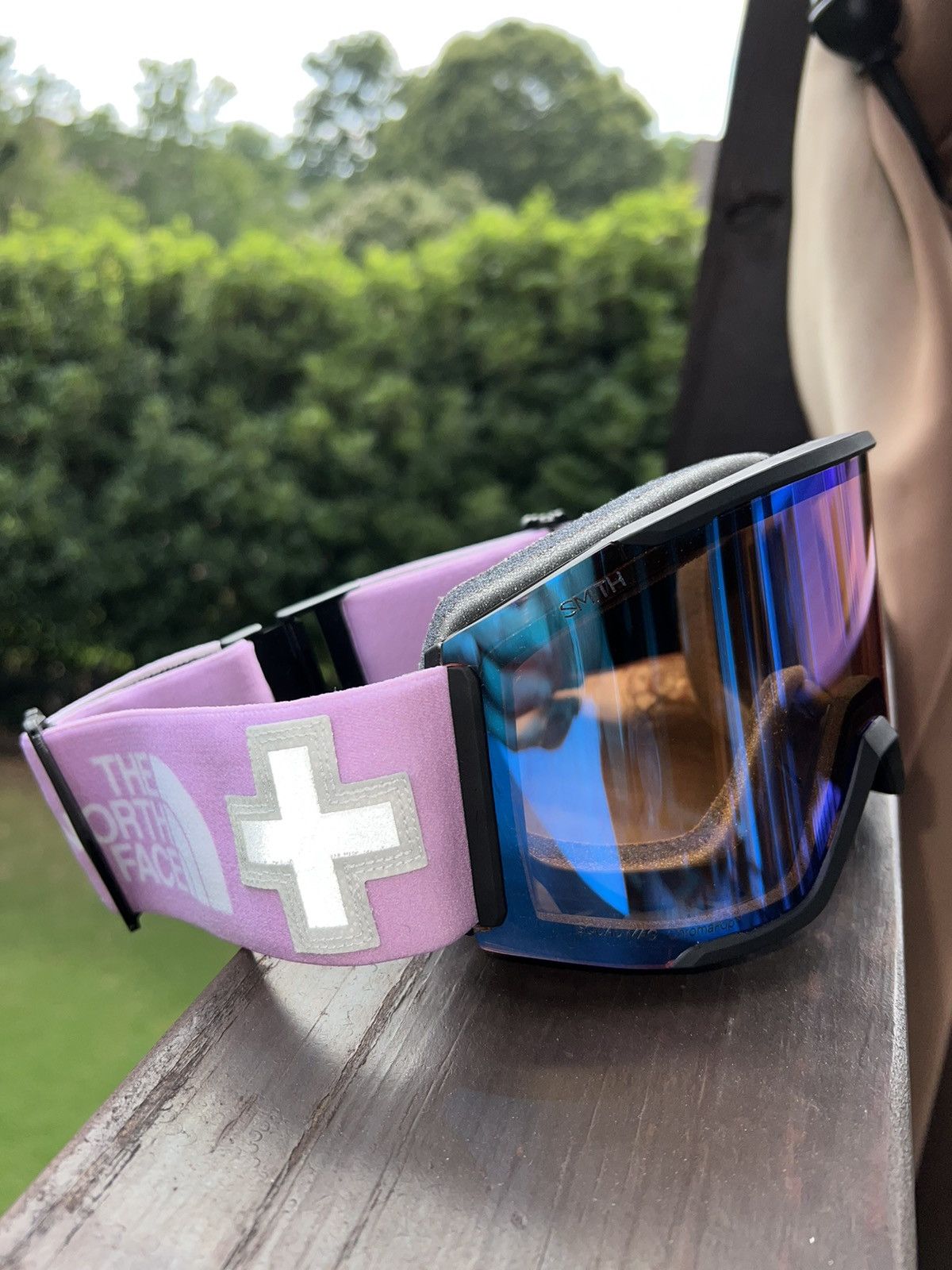 Supreme TNF x Supreme x Smith Rescue Goggles (pink/purple) | Grailed