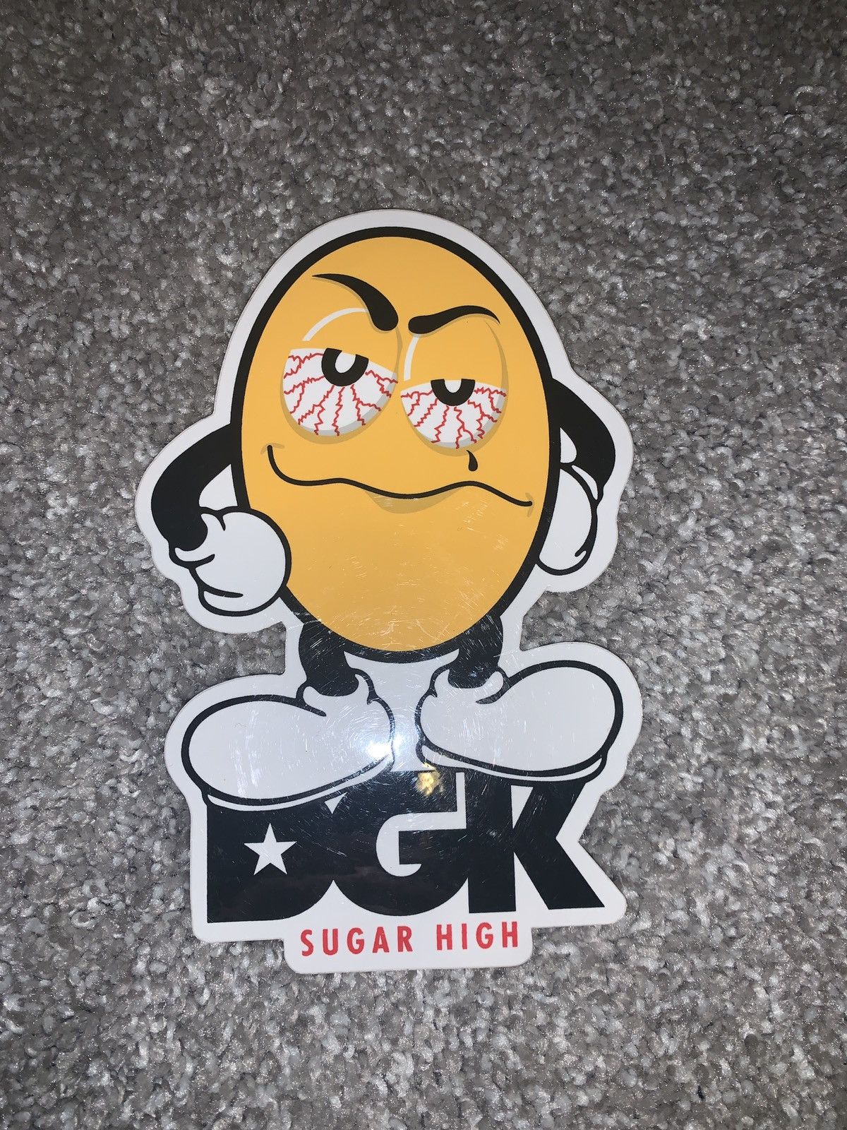 Dgk DGK Sugar High Sticker | Grailed