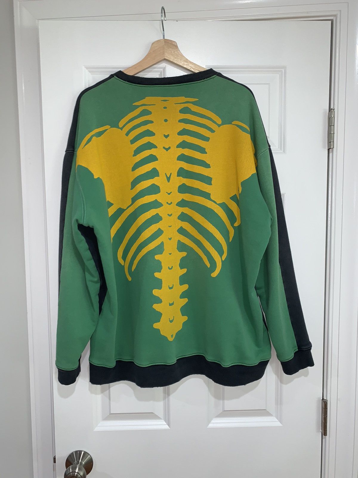 Kapital Kapital Half Split Skeleton Sweater | Grailed