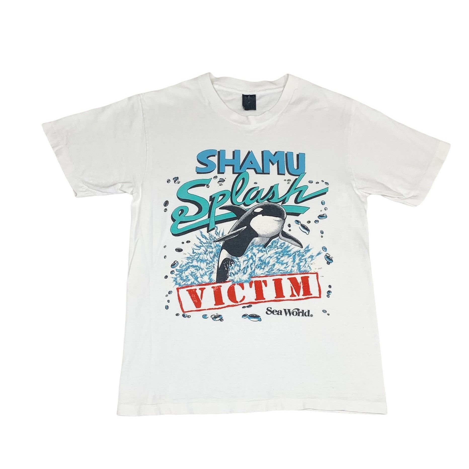 Streetwear × Vintage Vintage Shamu T-Shirt Small Medium Free Killer ...