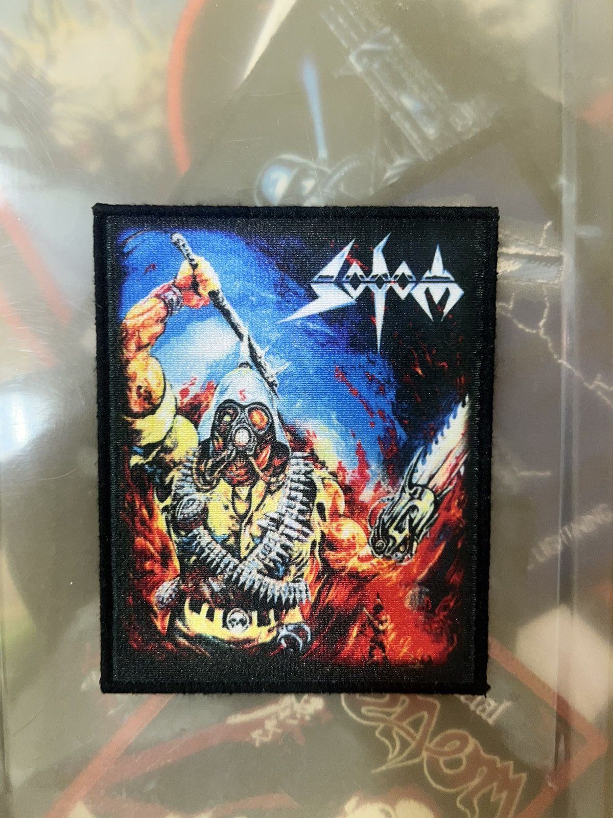 Band Tees × Rock Band Sodom Band Patches | Grailed