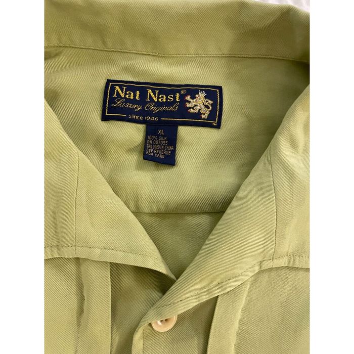 Nat Nast Nat Nast Take Five Embroidered Limited Edition Silk Shirt ...