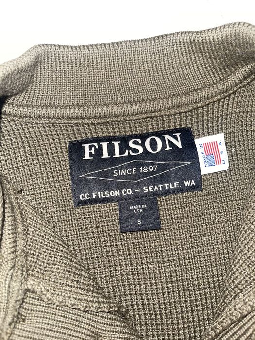 Filson Henley Guide Sweater | Grailed