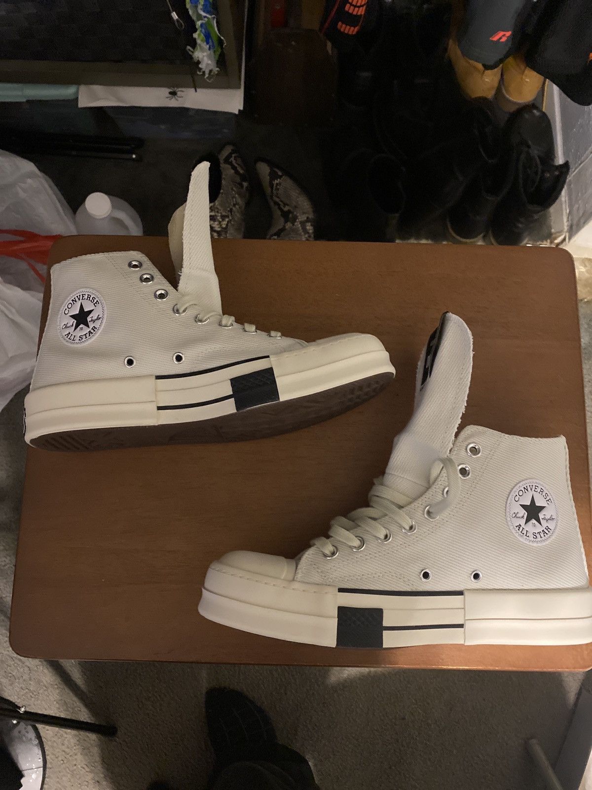 Converse × Rick Owens × Rick Owens Drkshdw Converse X Rick Owens ...