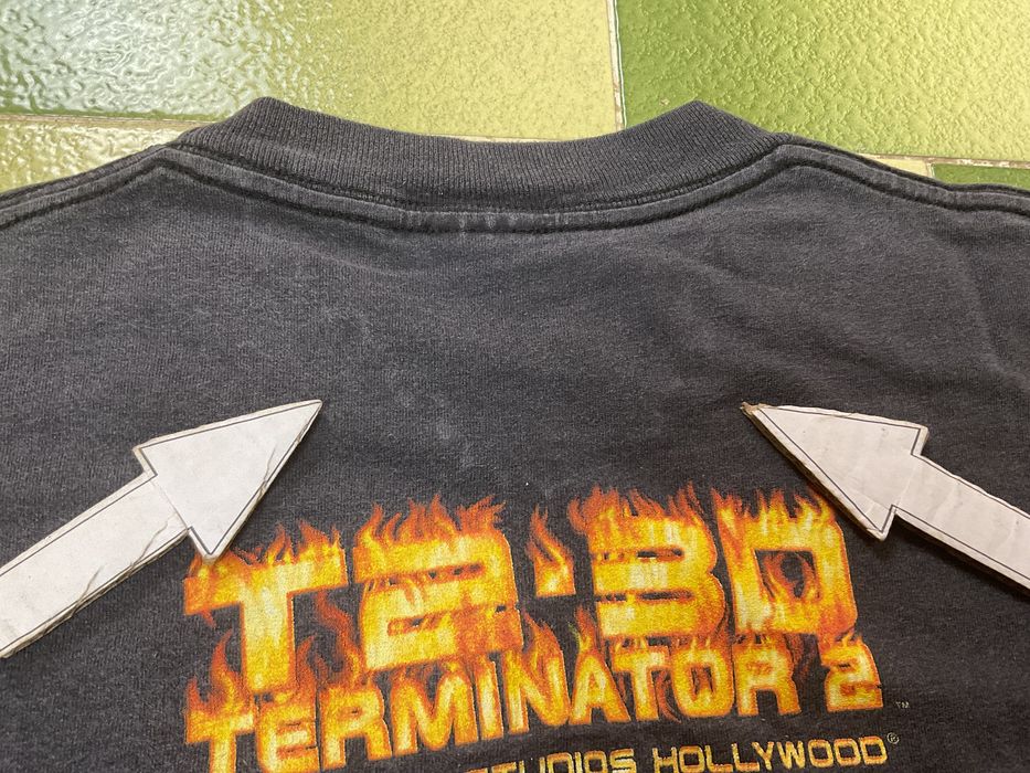 Vintage Vintage 90s Universal Studios T2-3D Terminator 2 T-Shirt | Grailed