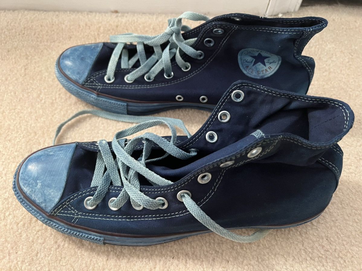 Converse × Self Edge Indigo Hand Dyed Chuck Taylor - Self edge x ...