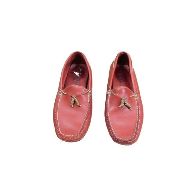 Sebago Sebago Size 8.5W Red Leather Driving Loafer Style Flats Shoe ...