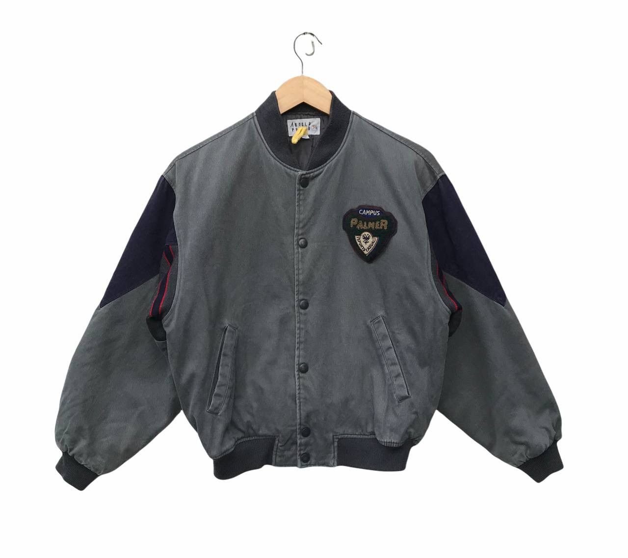 Varsity Jacket Arnold Palmer Campus Cotton Varsity Jacket Size Labelled ...