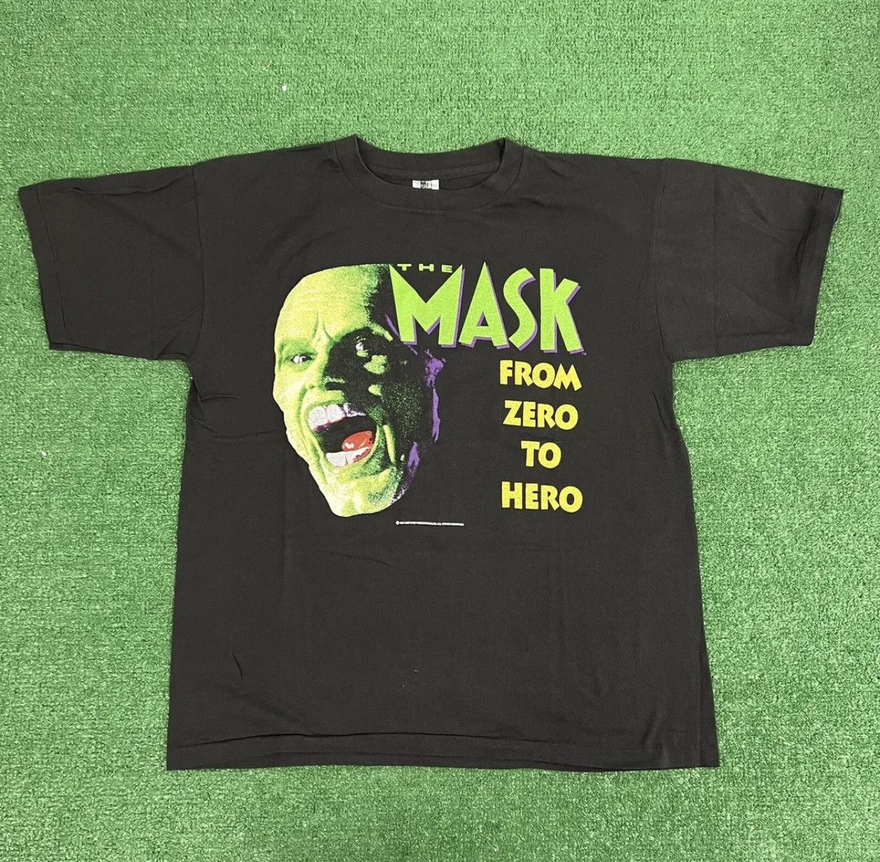 Vintage VTG 90s Style The Mask From Zero To Hero Single Stitch | Grailed