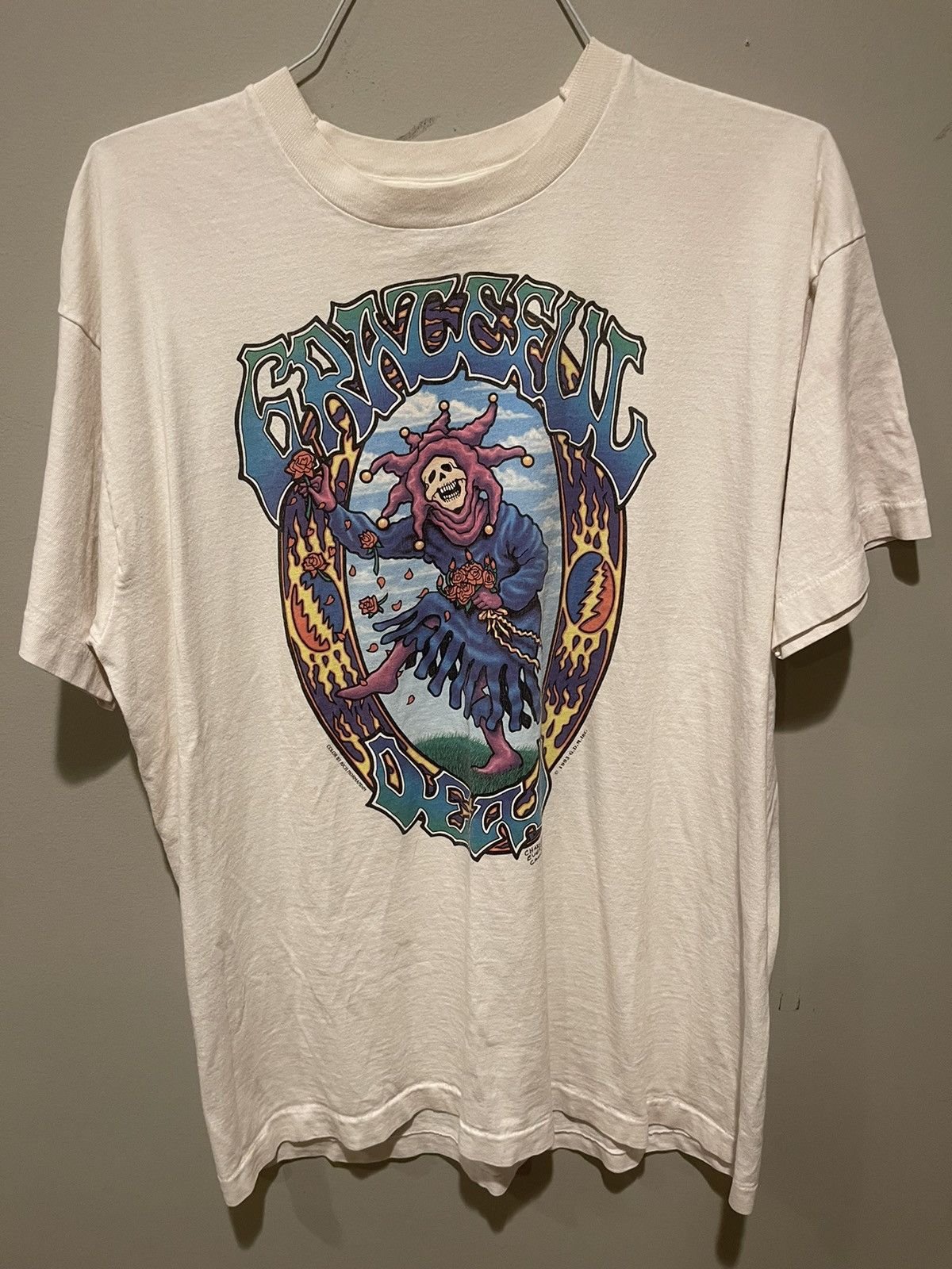 Vintage grateful dead jester tee | Grailed