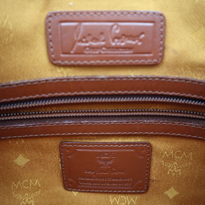 MCM Vintage MCM Boston Satchel Bag | Grailed