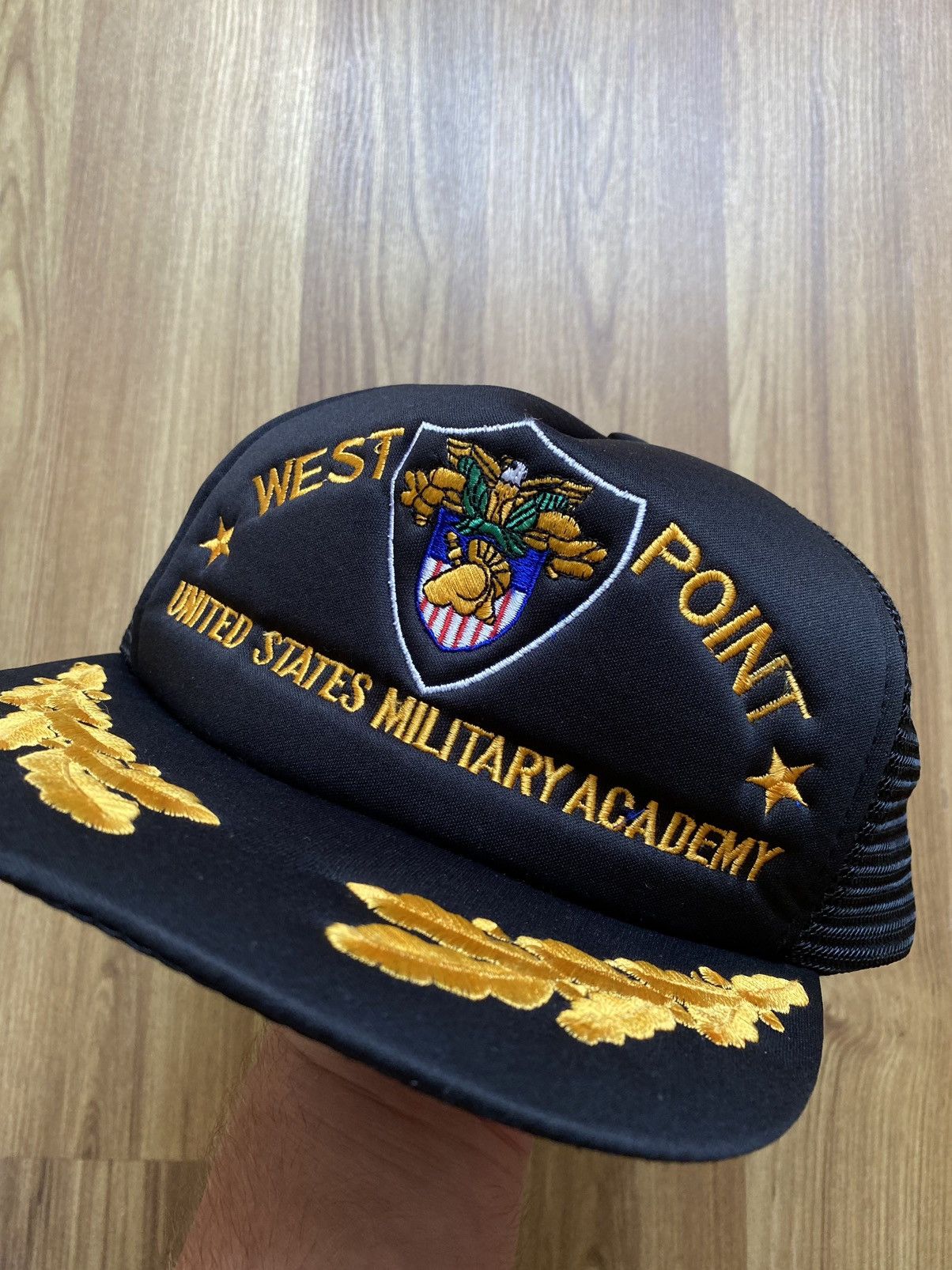 Streetwear Vintage West Point USA Military Academy Army Cap Hat Harley ...
