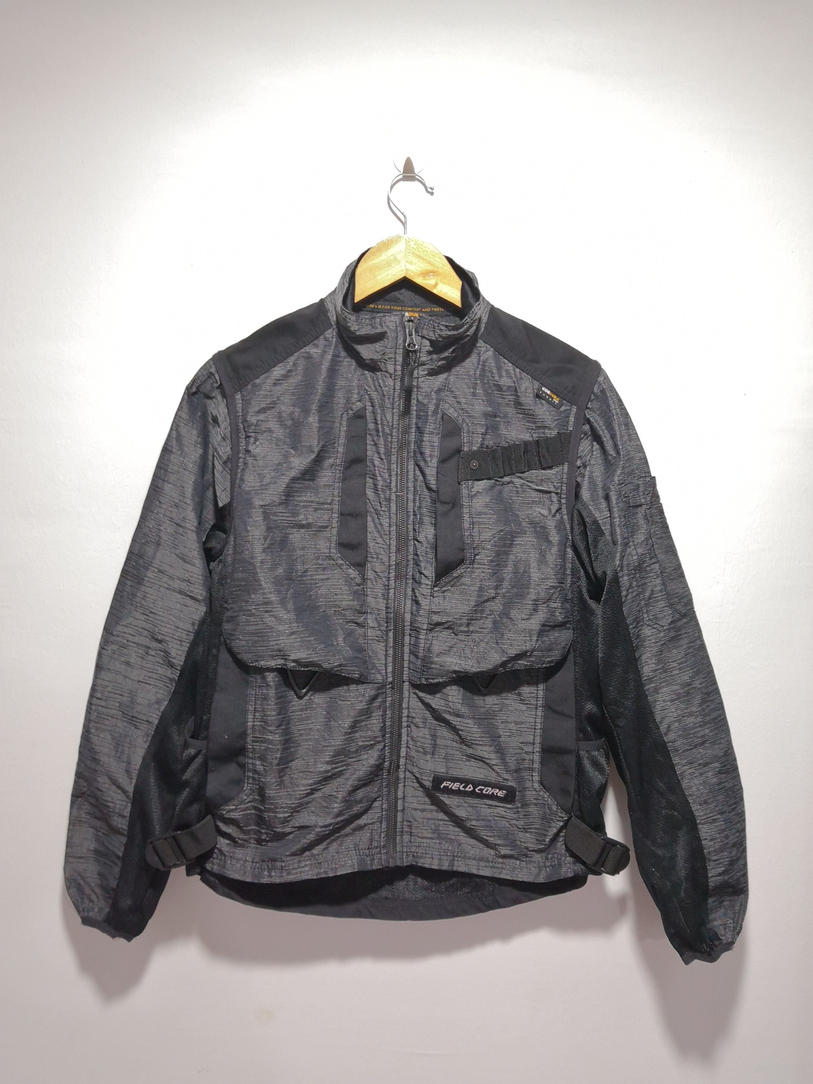 Japanese Brand Fieldcore 2 in 1 Vest/Jacket Cordura Fabric Utility Workwear | Grailed