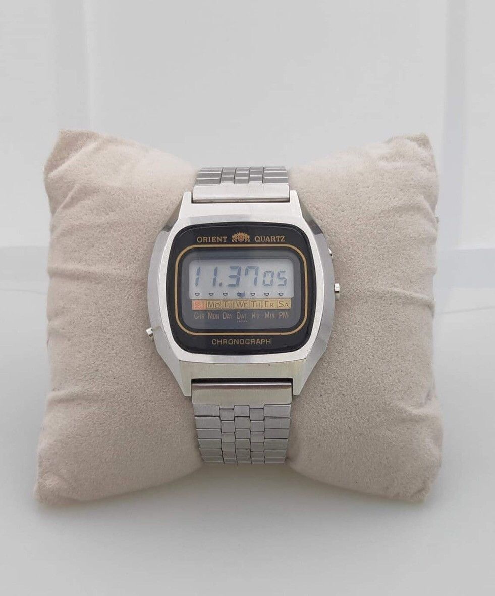 Japanese Brand × Vintage × Watch Rare Vintage Orient Digital Men’s ...