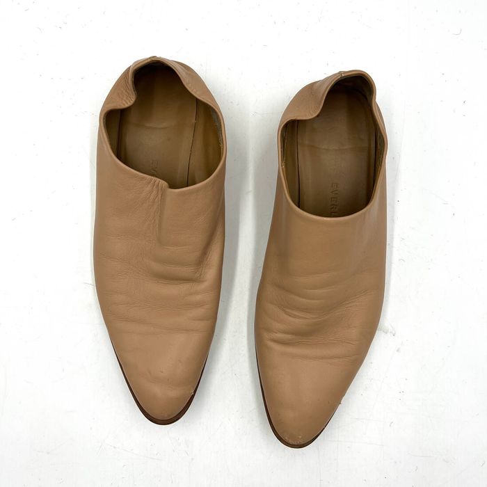 Everlane Everlane The Modern Babo Almond Toe Mules Flats Leather | Grailed