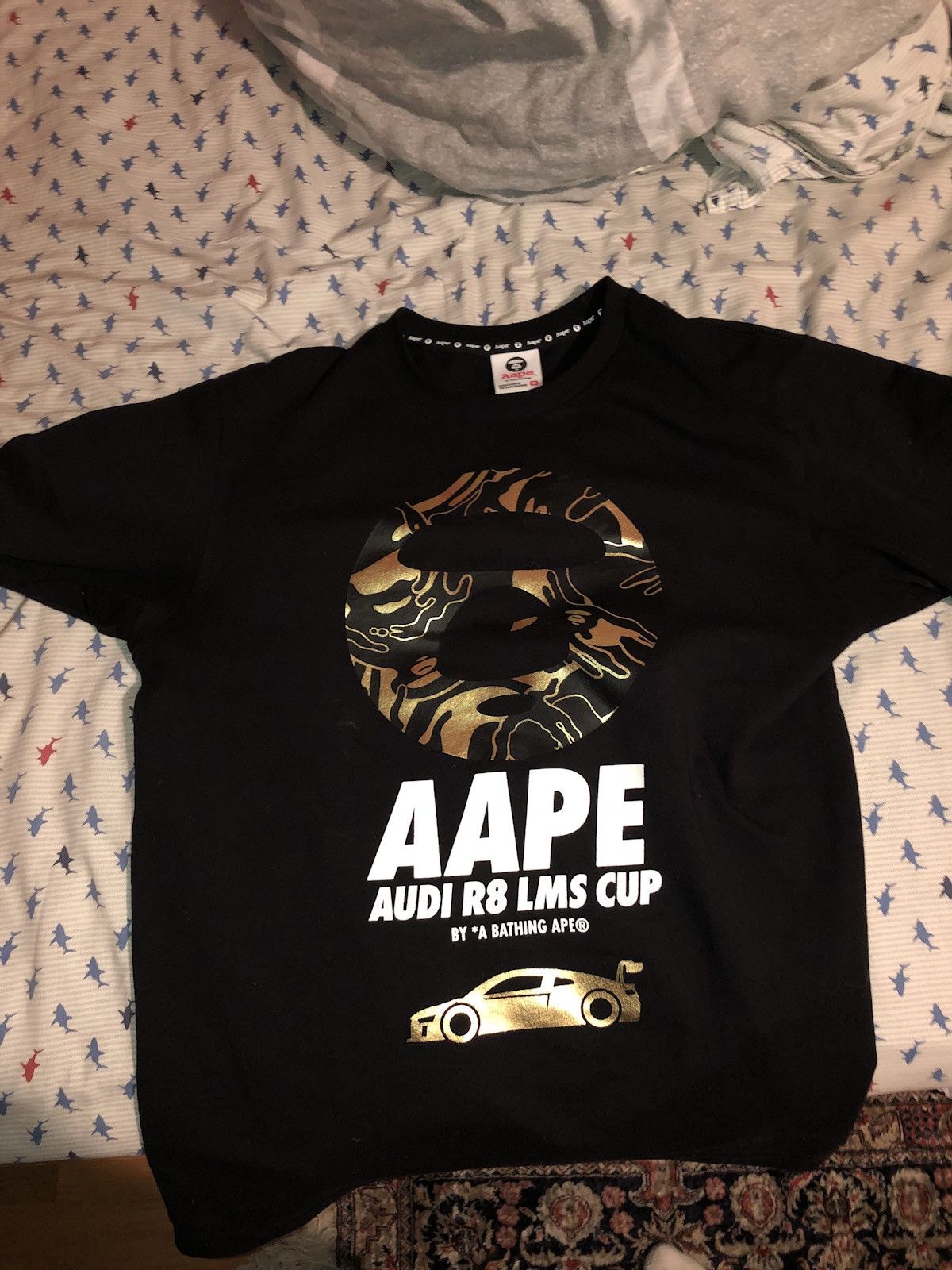 Aape × Bape Audi R8 Special Edition Aape/Bape Tee | Grailed