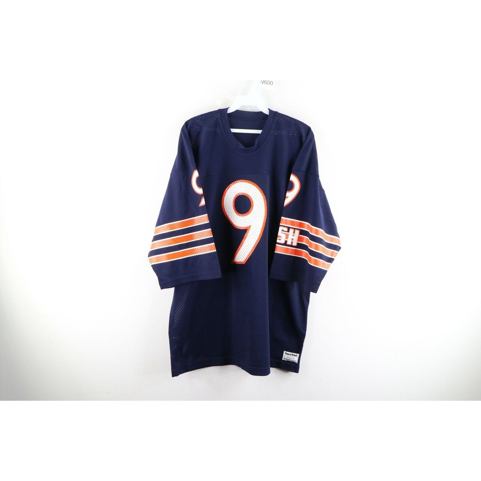 Vintage Vintage 80s Sand Knit Chicago Bears Football Jersey Blue XL ...