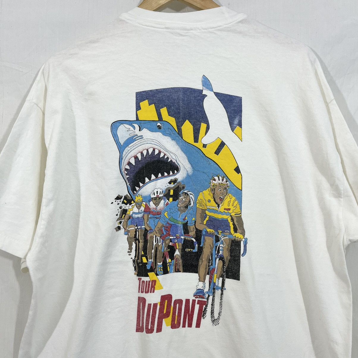 Made In Usa × Vintage Vintage 90s Tour Dupont T-Shirt | Grailed