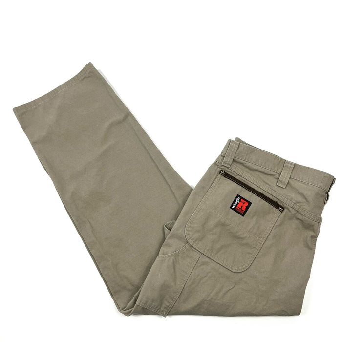 Vintage Riggs by Wrangler Ripstop Canvas Cargo Pants Mens 42x30 Work ...