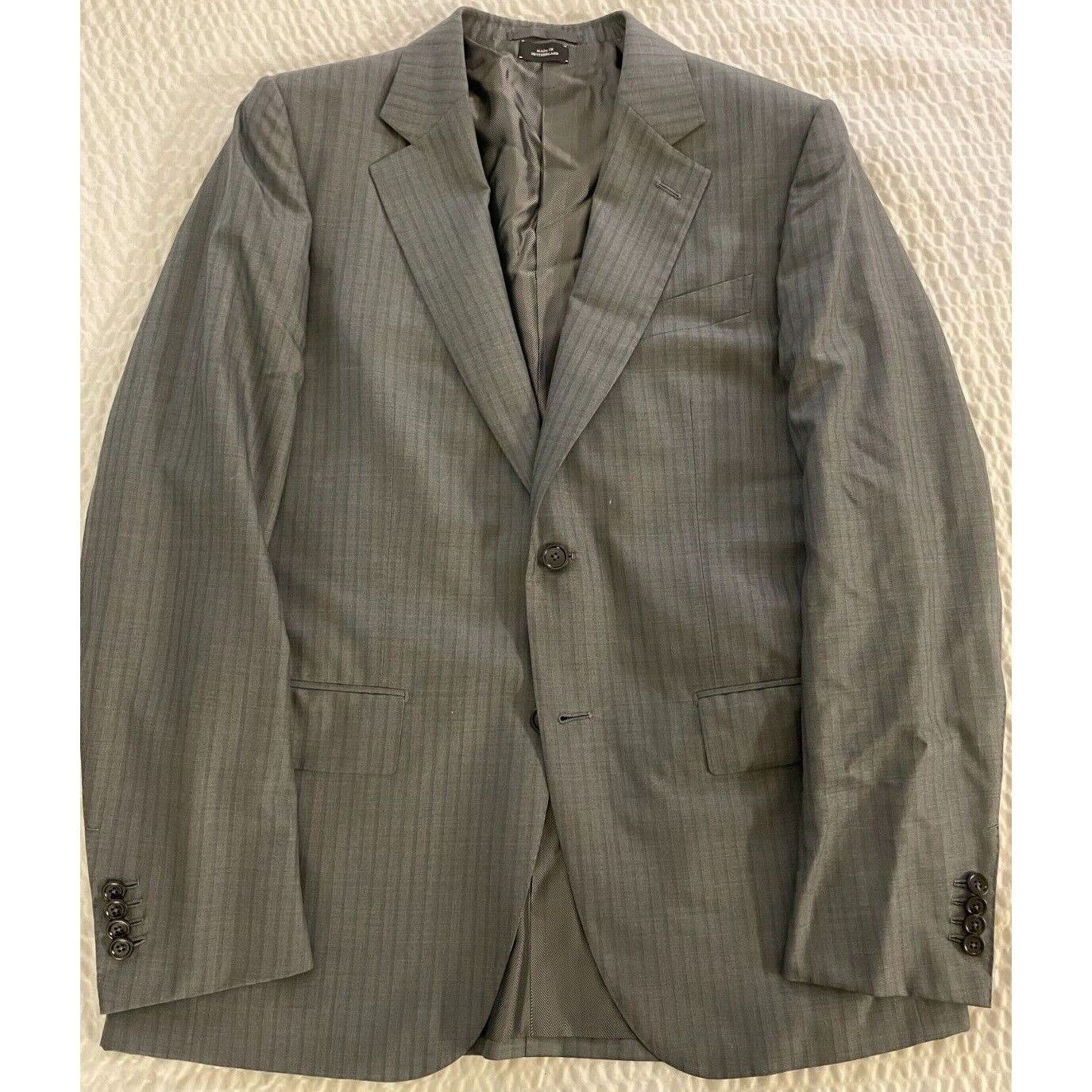 Ermenegildo Zegna Ermenegildo Zegna Trofeo 600 Shadow Stripe Suit | Grailed