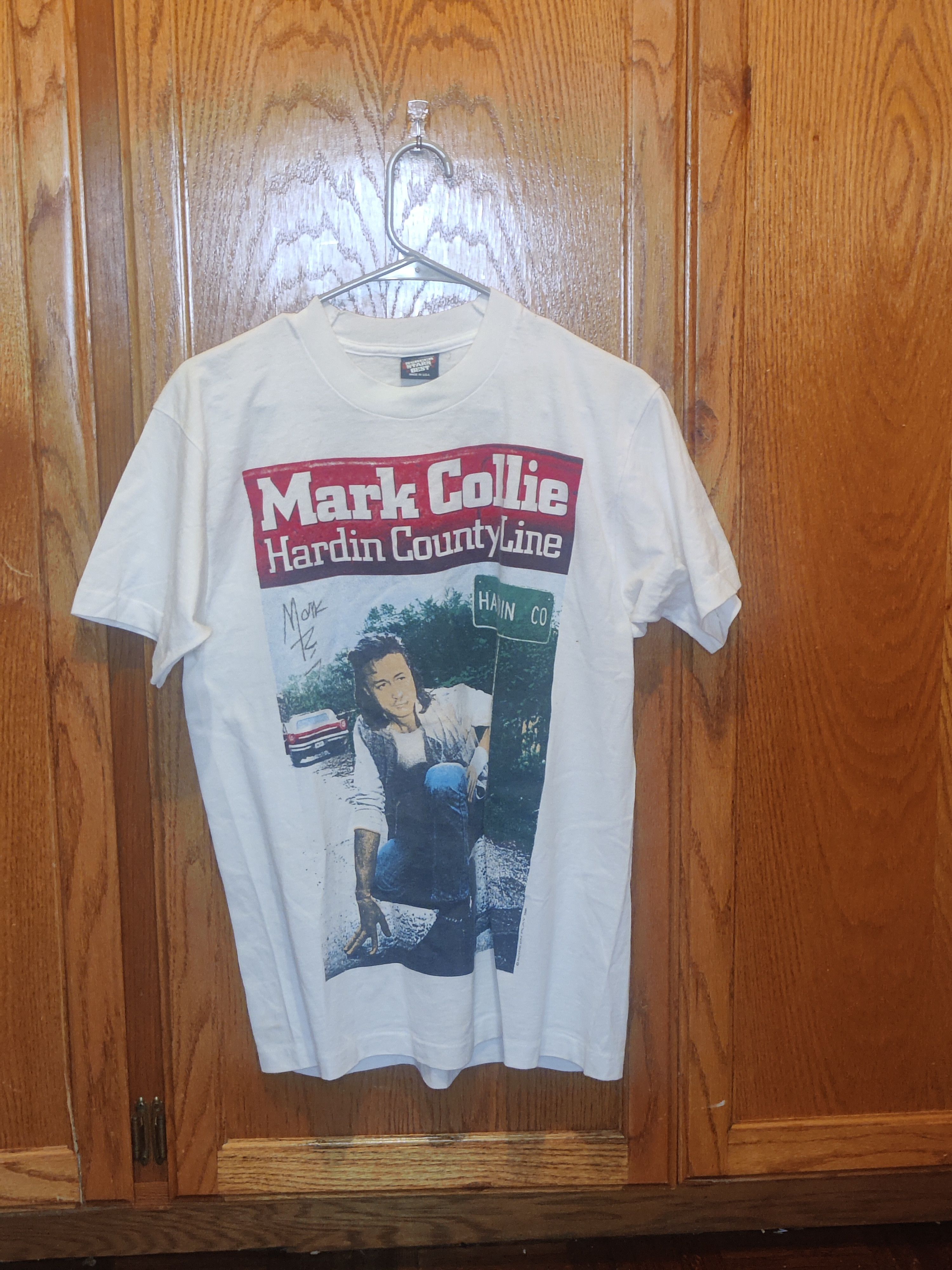 Vintage Signed 90s Mark Collie Country Singer Vintage T Shirt | Grailed