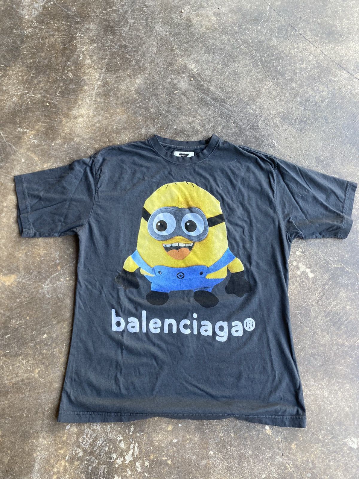 Market BALENCIAGA MINION TEE | Grailed