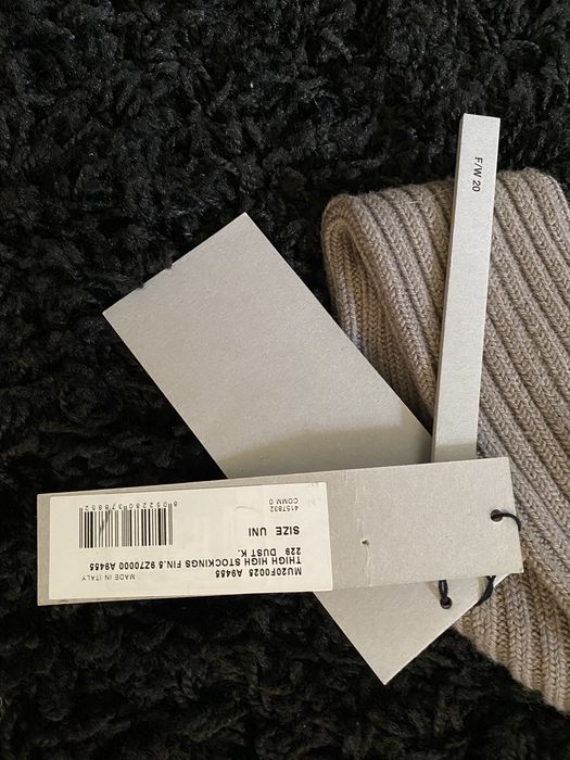 Rick Owens Rick Owens Moncler collab High Socks | Grailed