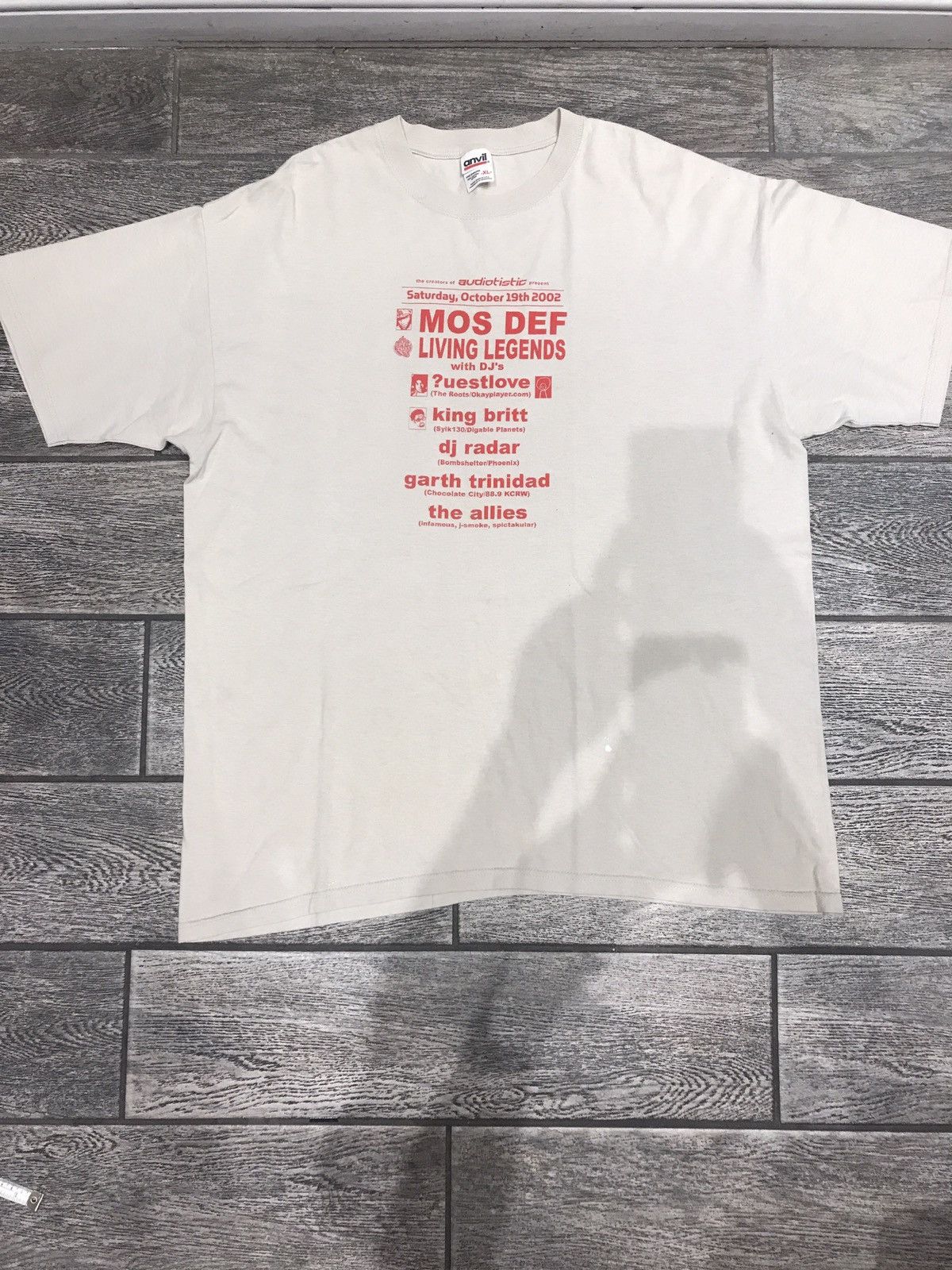 Vintage Audiotistic 2002 Concert | Grailed