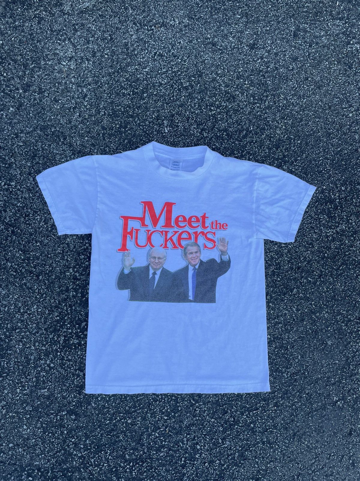 Fruit Of The Loom × Streetwear × Vintage Vintage George bush meet the ...