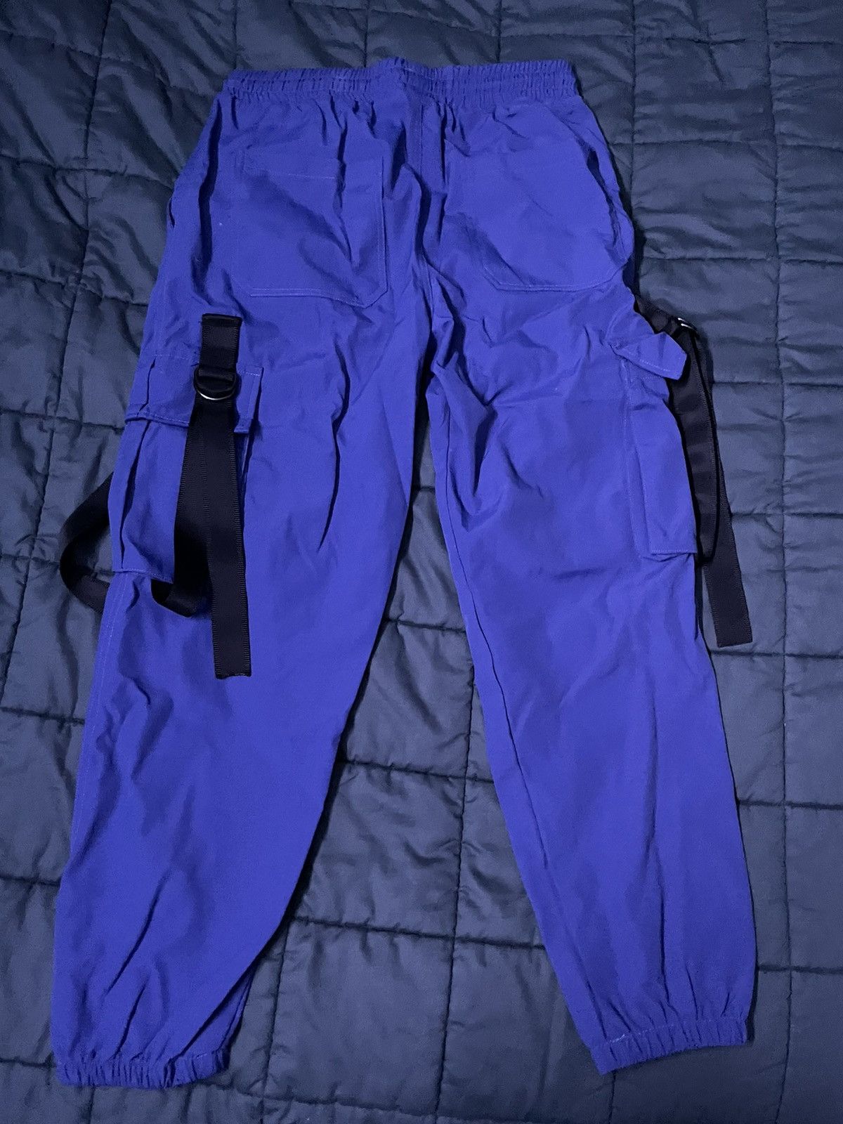 Streetwear Black Tailor tech wear cargos with elastic cuffs | Grailed