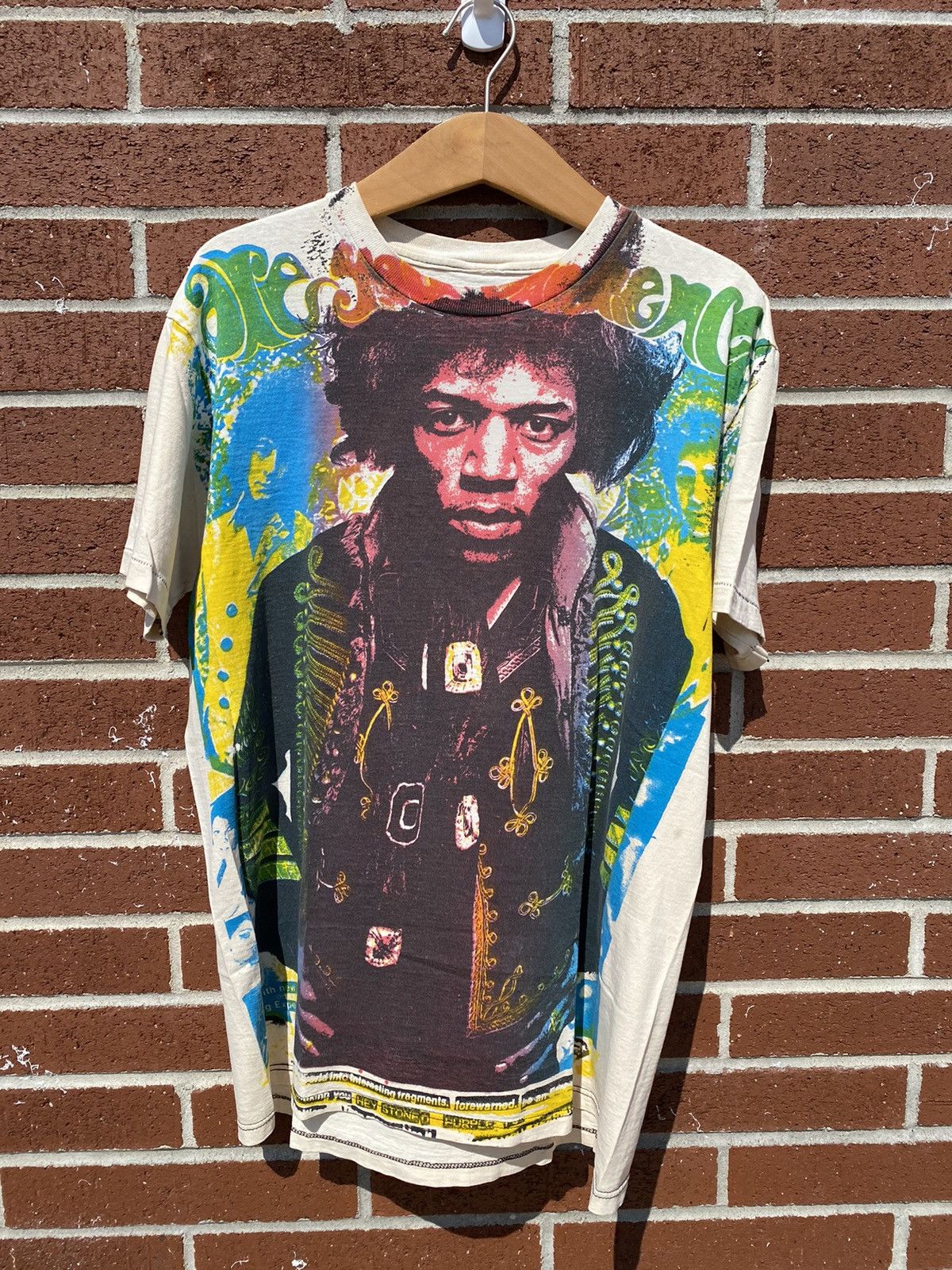 Band Tees × Vintage ChapelNYC Patrick Matamoros vintage Jimi Hendrix t ...
