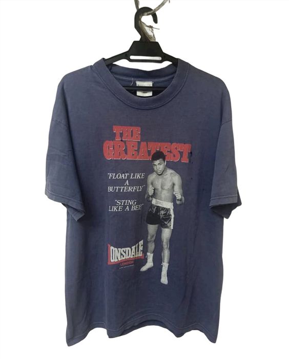 Vintage Rare Vintage 90's Muhammad Ali Lonsdale tshirt | Grailed