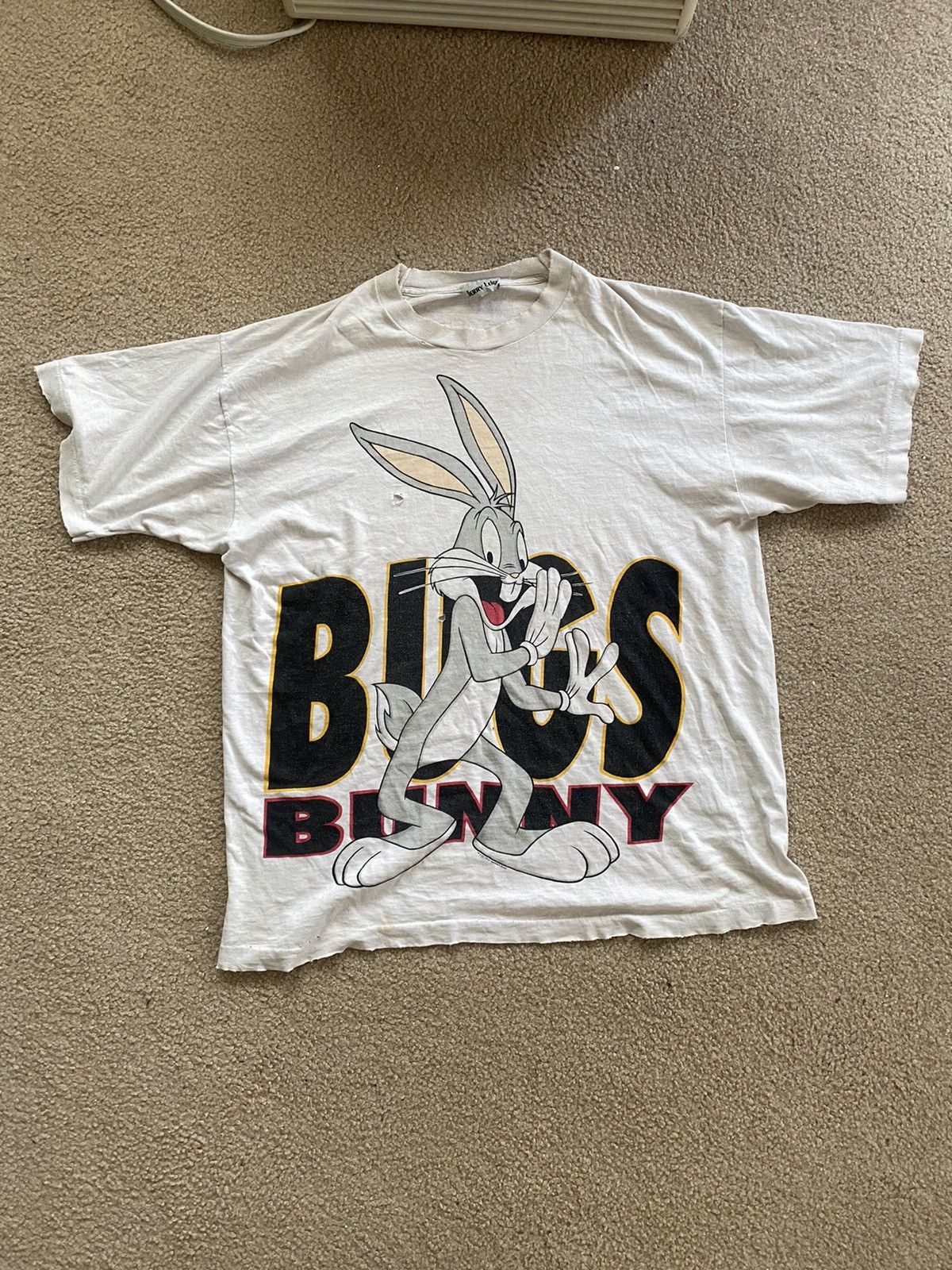 Vintage 90s Bugs Bunny Tee | Grailed