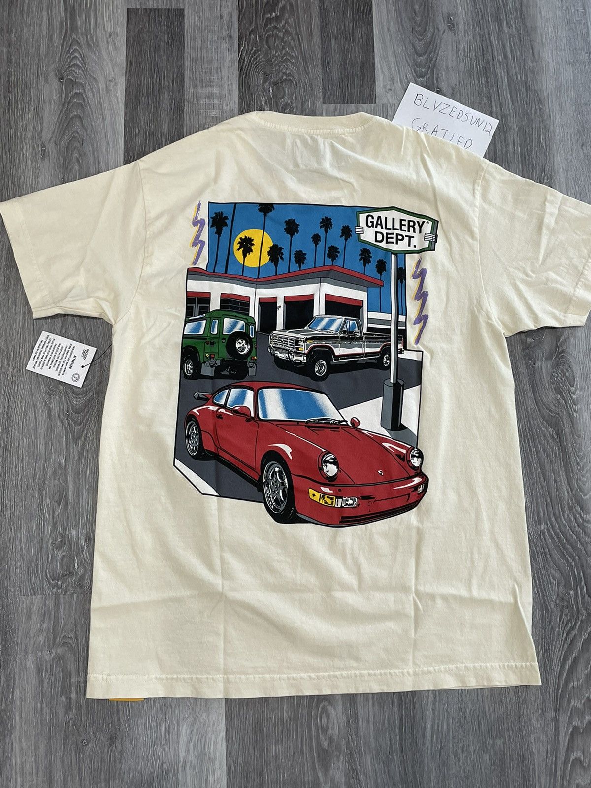 Gallery Dept. Gallery Dept Drive Thru Porsche Tee L | Grailed