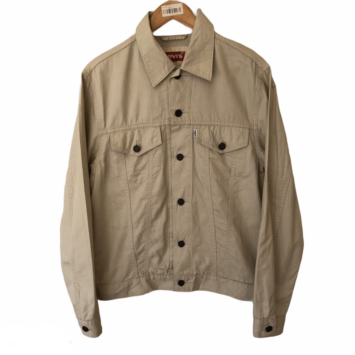 Levi's × Levi's Vintage Clothing 🔥LEVIS WHITE TAG LIGHT TRUCKER JACKET ...