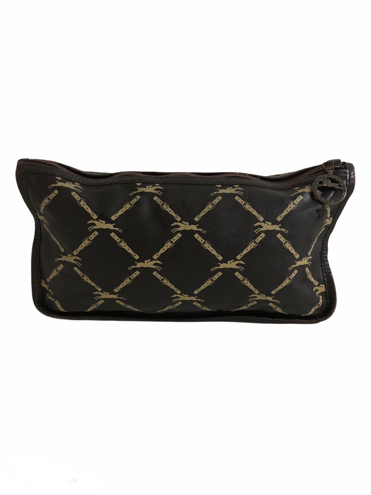 Longchamp × Vintage Vintage Longchamp Monogram Clutch Bag made in ...