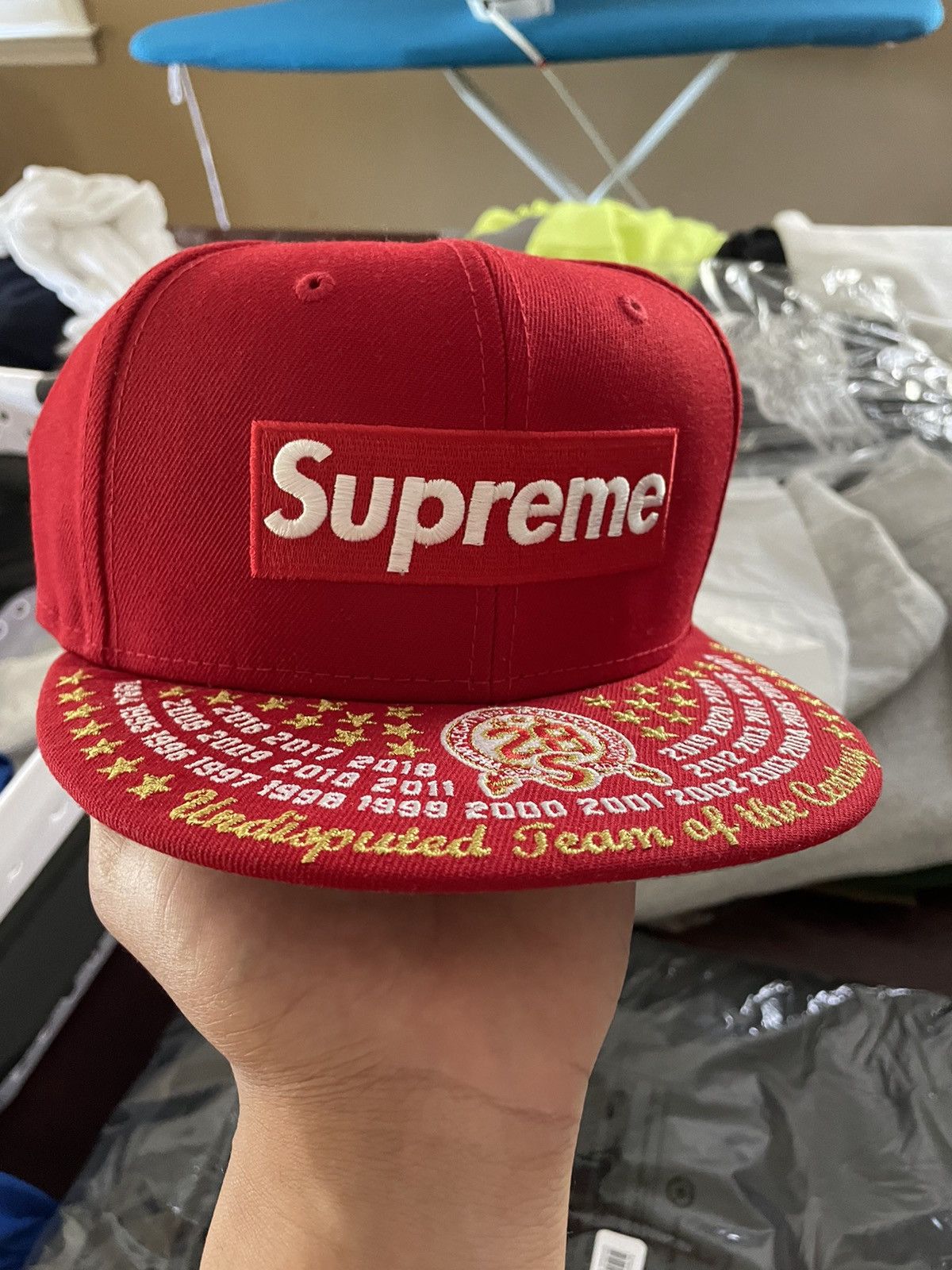 Supreme Supreme Undisputed Box Logo New Era Fitted Hat | Grailed